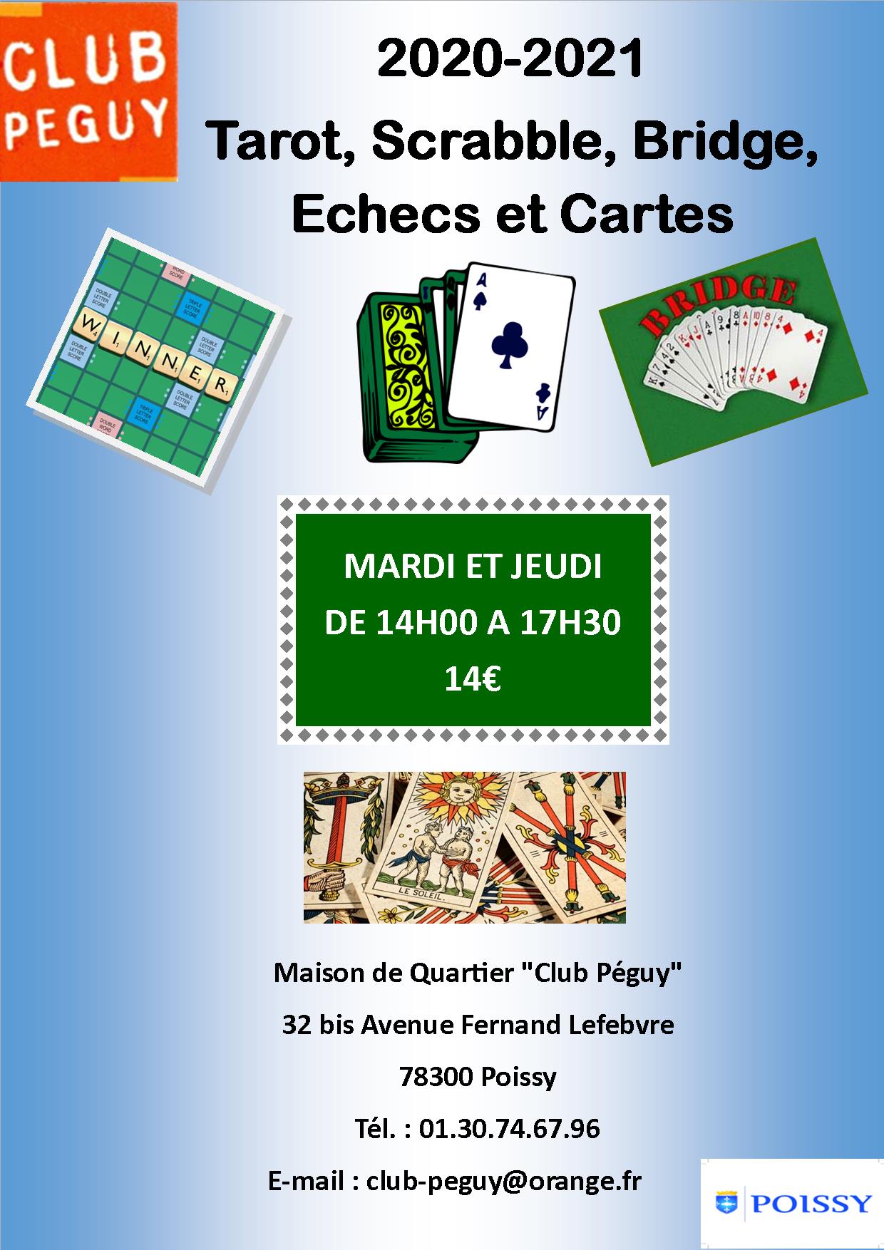 Jeux : Tarot, Scrabble, Bridge, Echecs... | Club Peguy