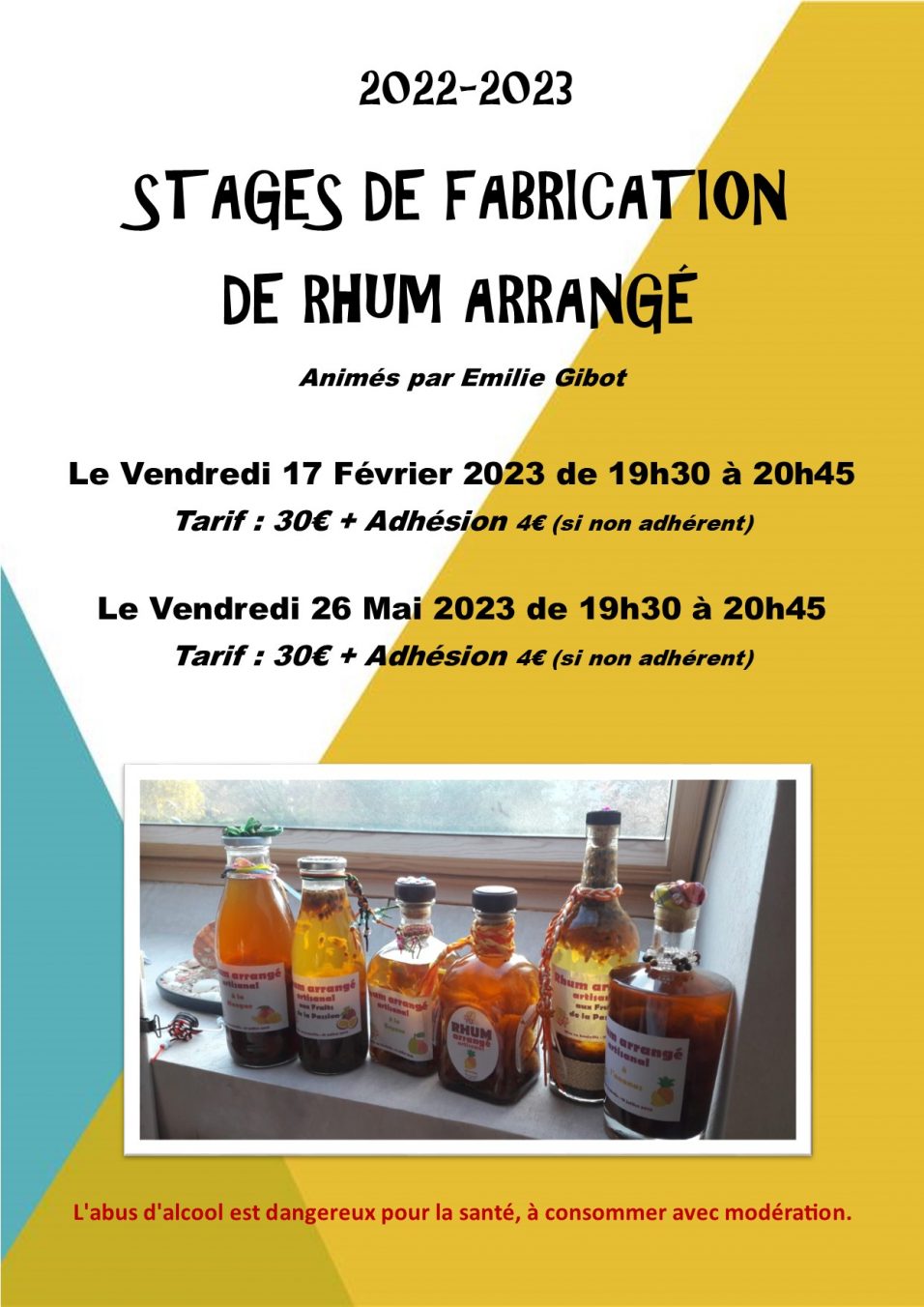 Fabrication de rhum arrangé | Club Peguy